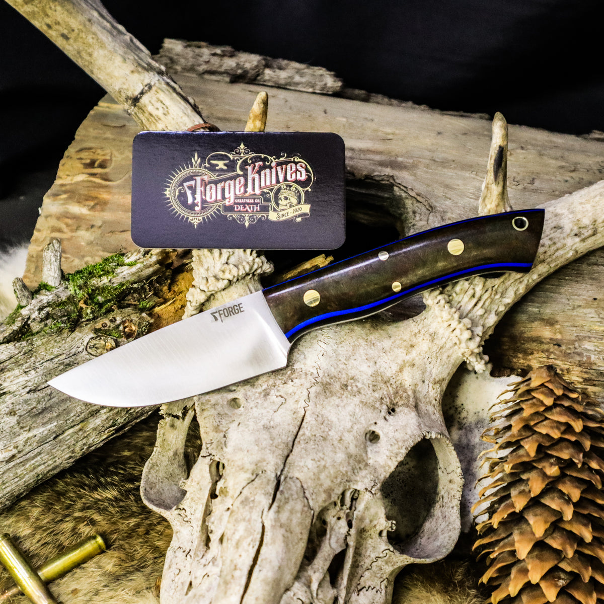 ORSO -WWII Rag Micarta – 7Forge Knives