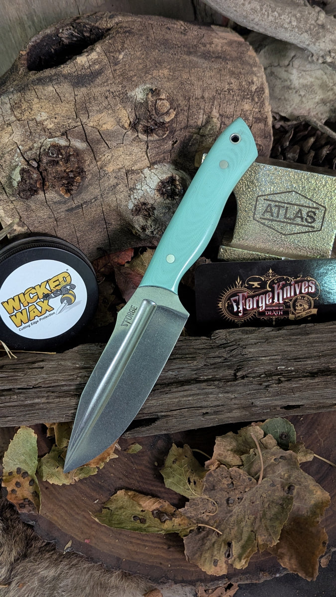 Imperator - Tiffany blue g10 – 7Forge Knives