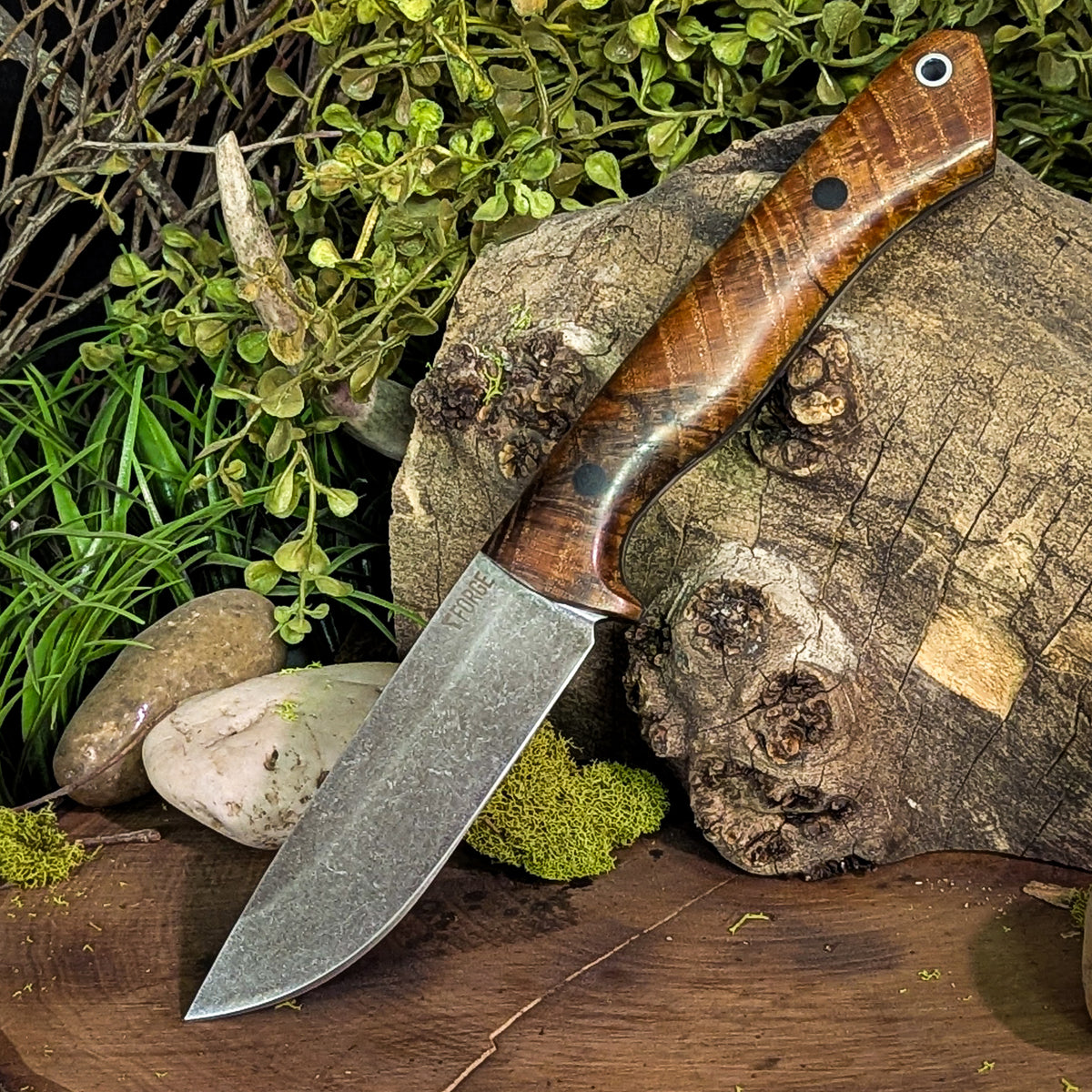 Artemis Preorder - Spalted Hackberry - Black liners - Black Pins ...