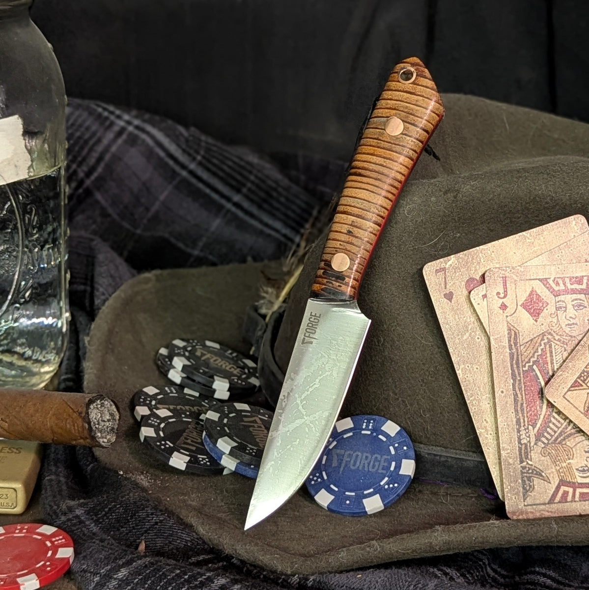 Michael Kramer Gambler Preorder- Stacked Leather - red liners- copper ...