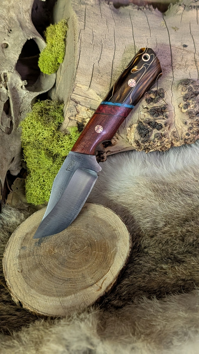 Doug's custom jackalope – 7Forge Knives